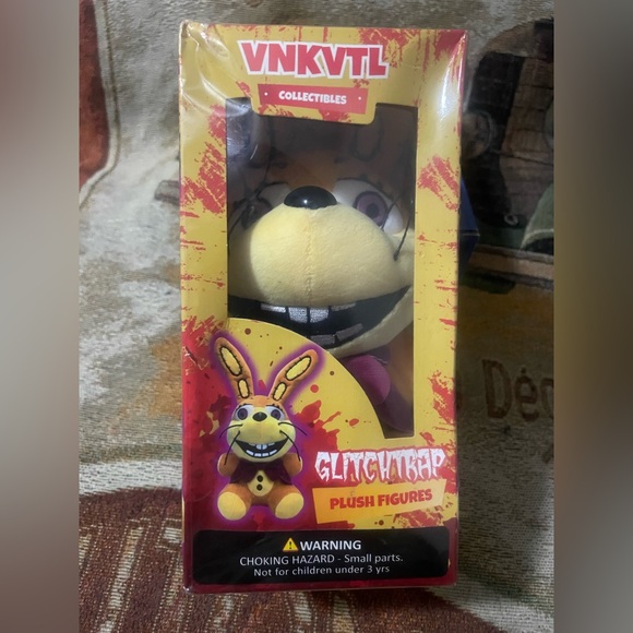 VNKVTL | Toys | Glitchtrap Vnkvtl 7 Plush Rabbit Figure Fnaf Five ...